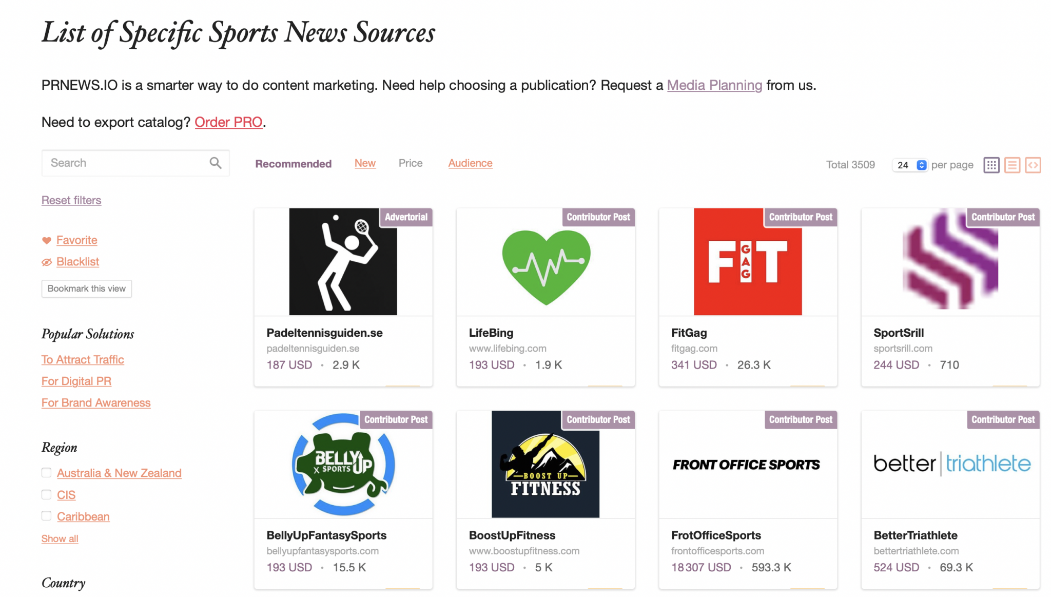 Top sports blogs that accept guest posts