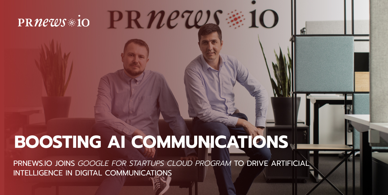 PRNEWS.IO joins ‘Google for Startups Cloud Program’ to drive AI in ...