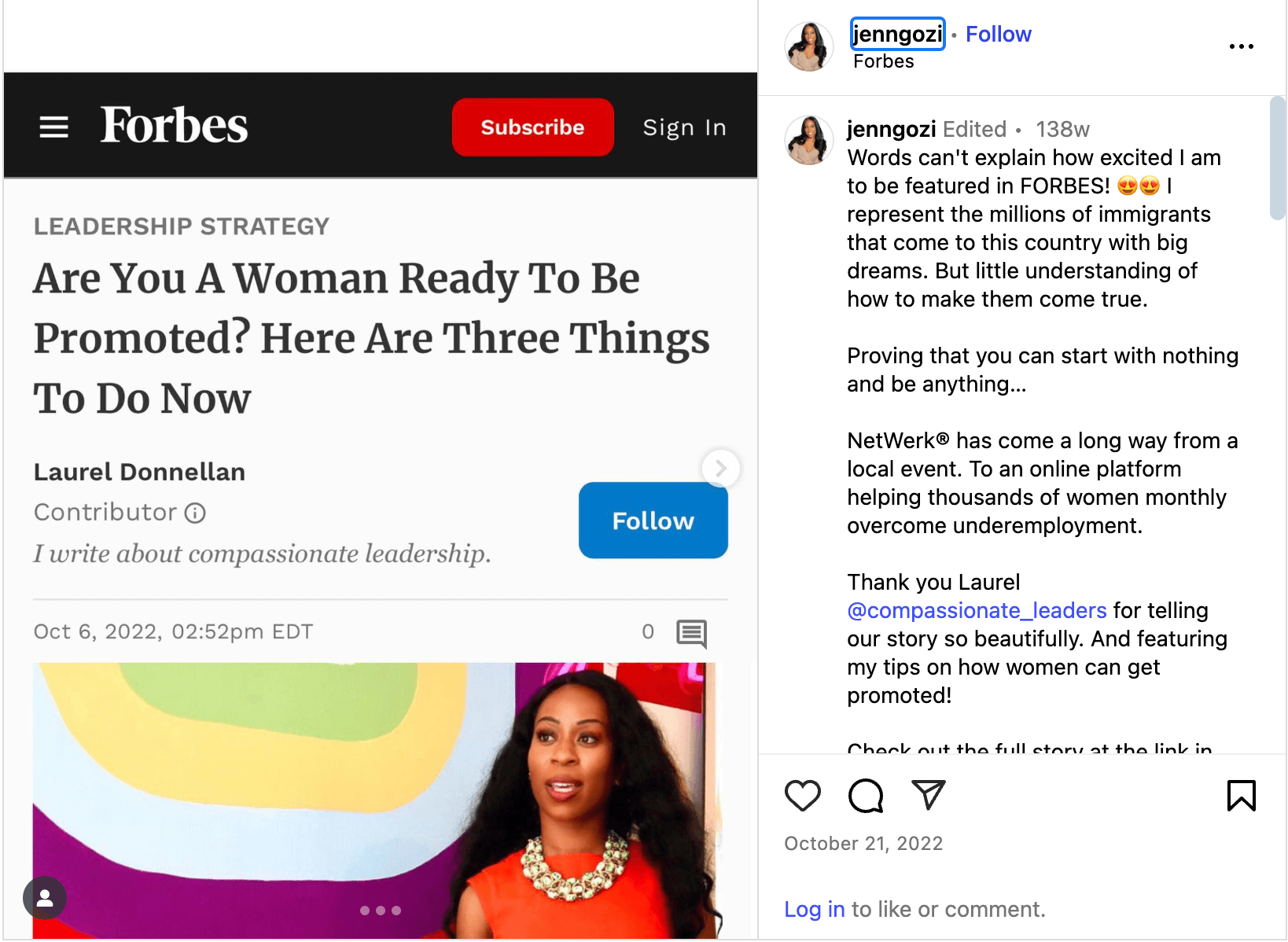 How to do self-promotion subtly and with style