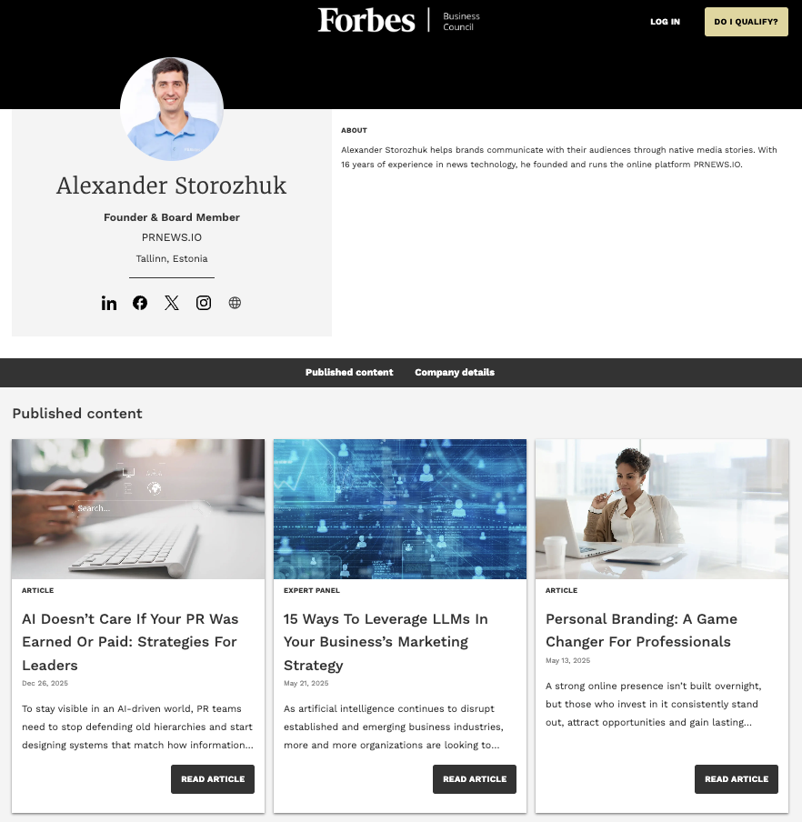 Best platforms where experts should publish thought leadership